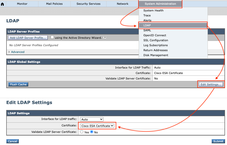 Installing Certificates On Esa Network Security Solutions Notes