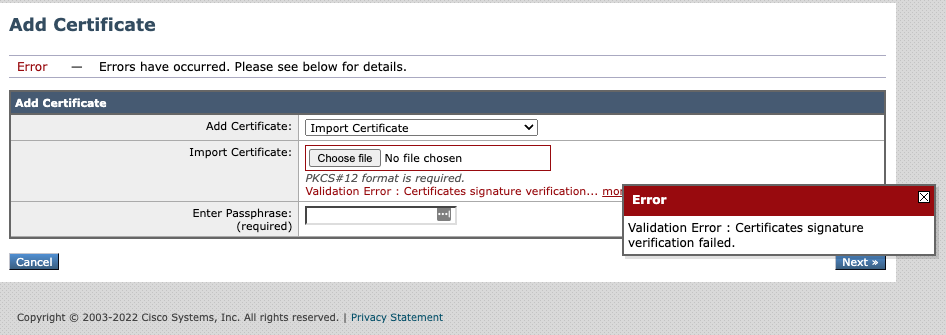 Installing Certificates on ESA – Network Security Solution's Notes