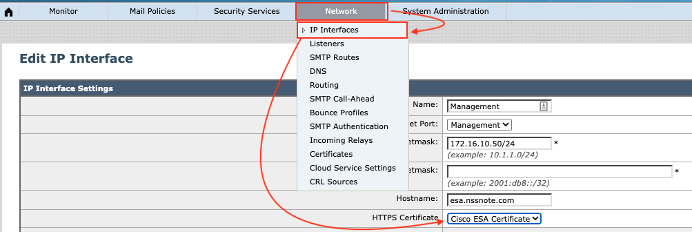 Installing Certificates on ESA – Network Security Solution's Notes