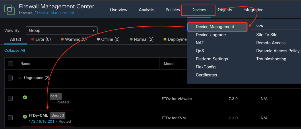 Configuring ECMP on Cisco FMC – Network Security Solution's Notes