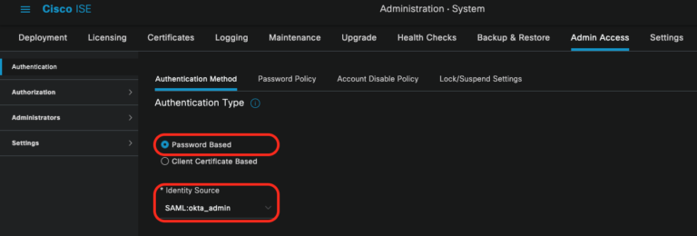 Cisco ISE Admin Portal Login via Okta SAML SSO – Network Security ...