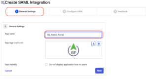 Cisco ISE Admin Portal Login via Okta SAML SSO – Network Security ...