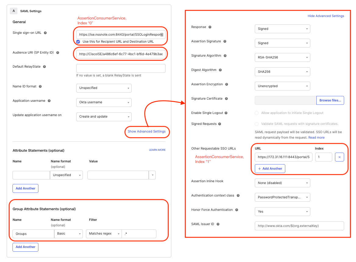 Cisco ISE Admin Portal Login via Okta SAML SSO – Network Security ...