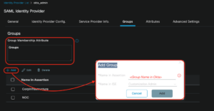 Cisco ISE Admin Portal Login via Okta SAML SSO – Network Security ...